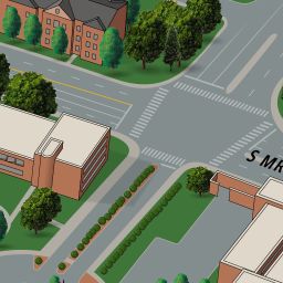 Winston-Salem State University Interactive Campus AnyMap